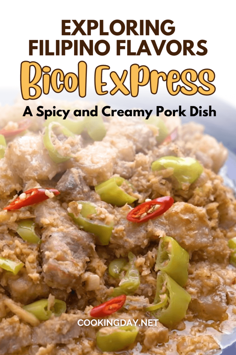Exploring Filipino Flavors: Bicol Express - A Spicy And Creamy Pork ...