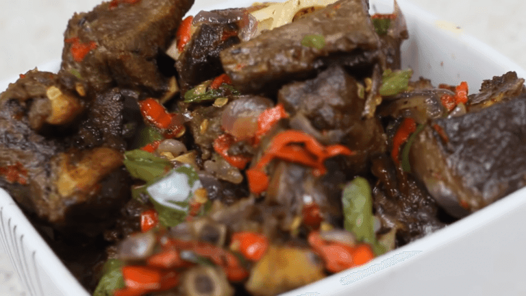 Authentic Nigerian Asun Recipe (Spicy Grilled Goat Meat) - Cooking Day