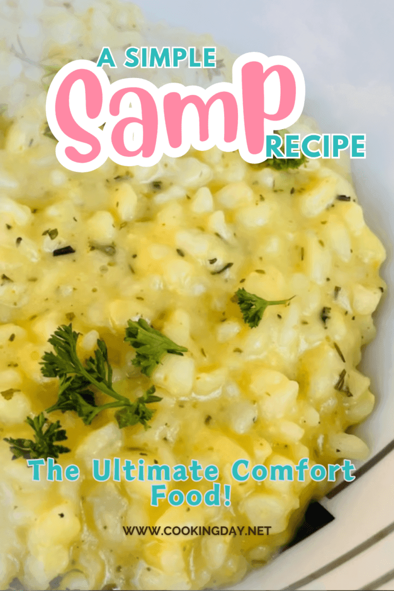 Discovering Comfort In Every Bite: A Simple Samp Recipe - Cooking Day