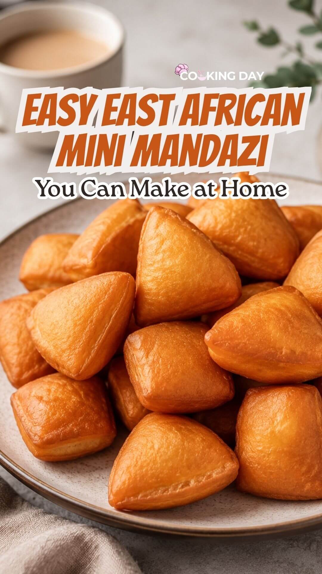 Easy Mini Mandazi Recipe (Soft East African Fried Dough) - Cooking Day