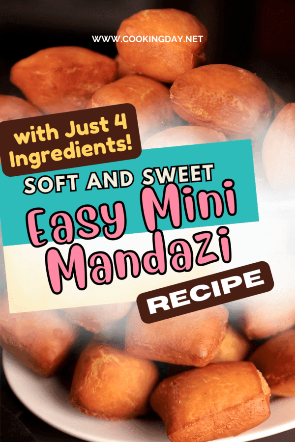 Easy Mini Mandazi Recipe (Soft East African Fried Dough) - Cooking Day