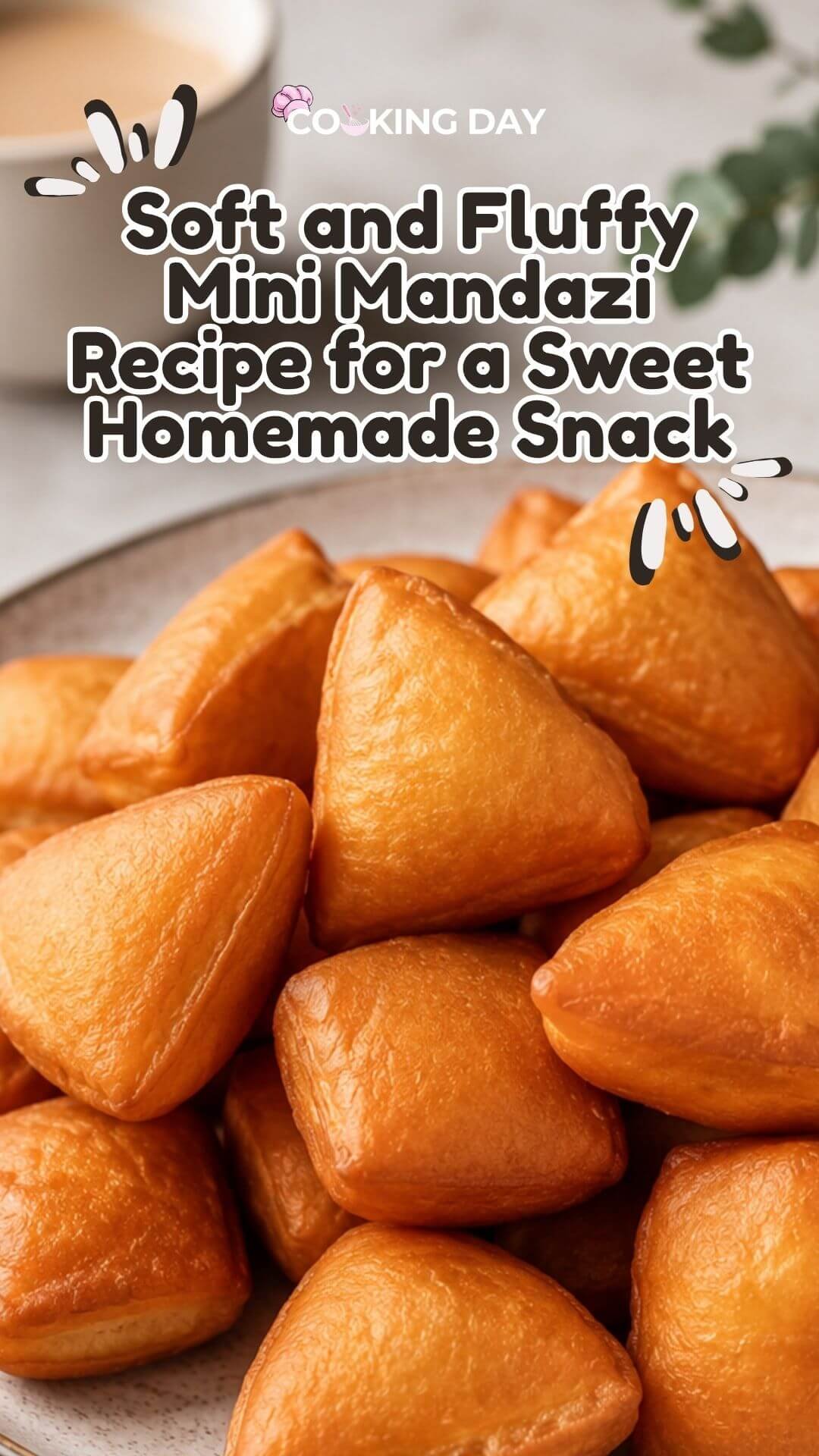 Easy Mini Mandazi Recipe (Soft East African Fried Dough) - Cooking Day