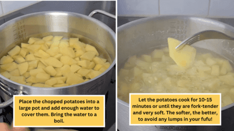 Potato Fufu – A Fluffy, Delicious Twist On A Classic! - Cooking Day