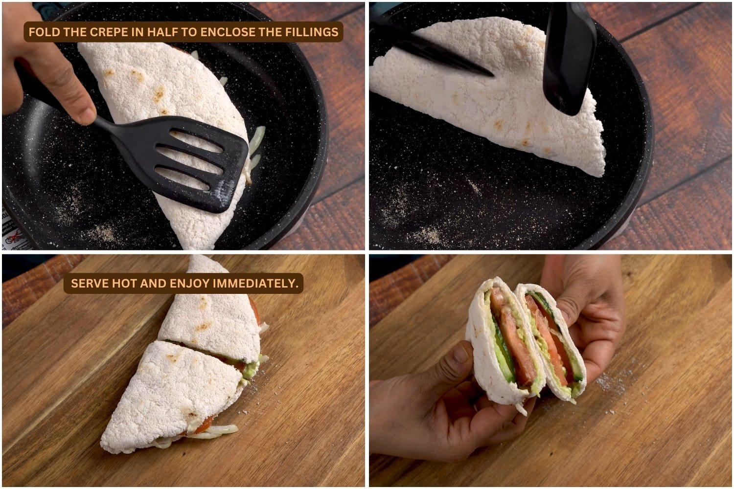 How To Make Brazilian Tapioca Crepe - A Light & Oil-Free Delight ...