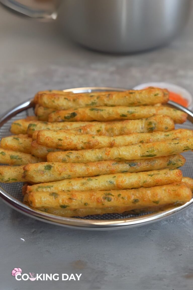 Crispy Cheesy Potato Sticks – Crunchy, Cheesy & Delicious - Cooking Day