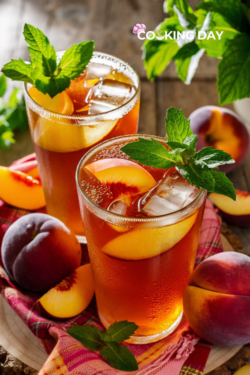 Ginger-Peach Iced Tea (Instant Pot Version) – A Refreshing Summer Drink ...