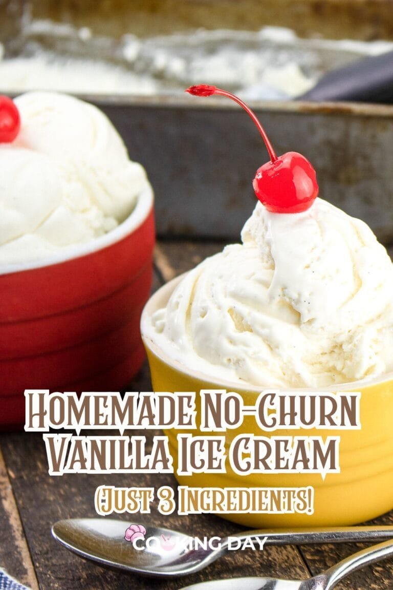 No-Churn Vanilla Ice Cream – Creamy, Smooth & Easy! - Cooking Day