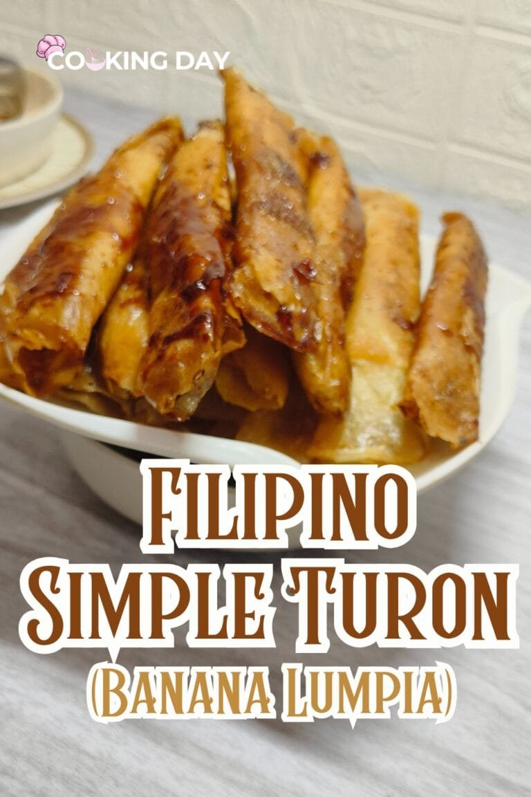 How To Make Filipino Simple Turon (Banana Lumpia) At Home - Cooking Day