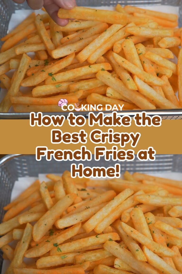 Perfectly Crispy Homemade French Fries – Golden & Crunchy! - Cooking Day