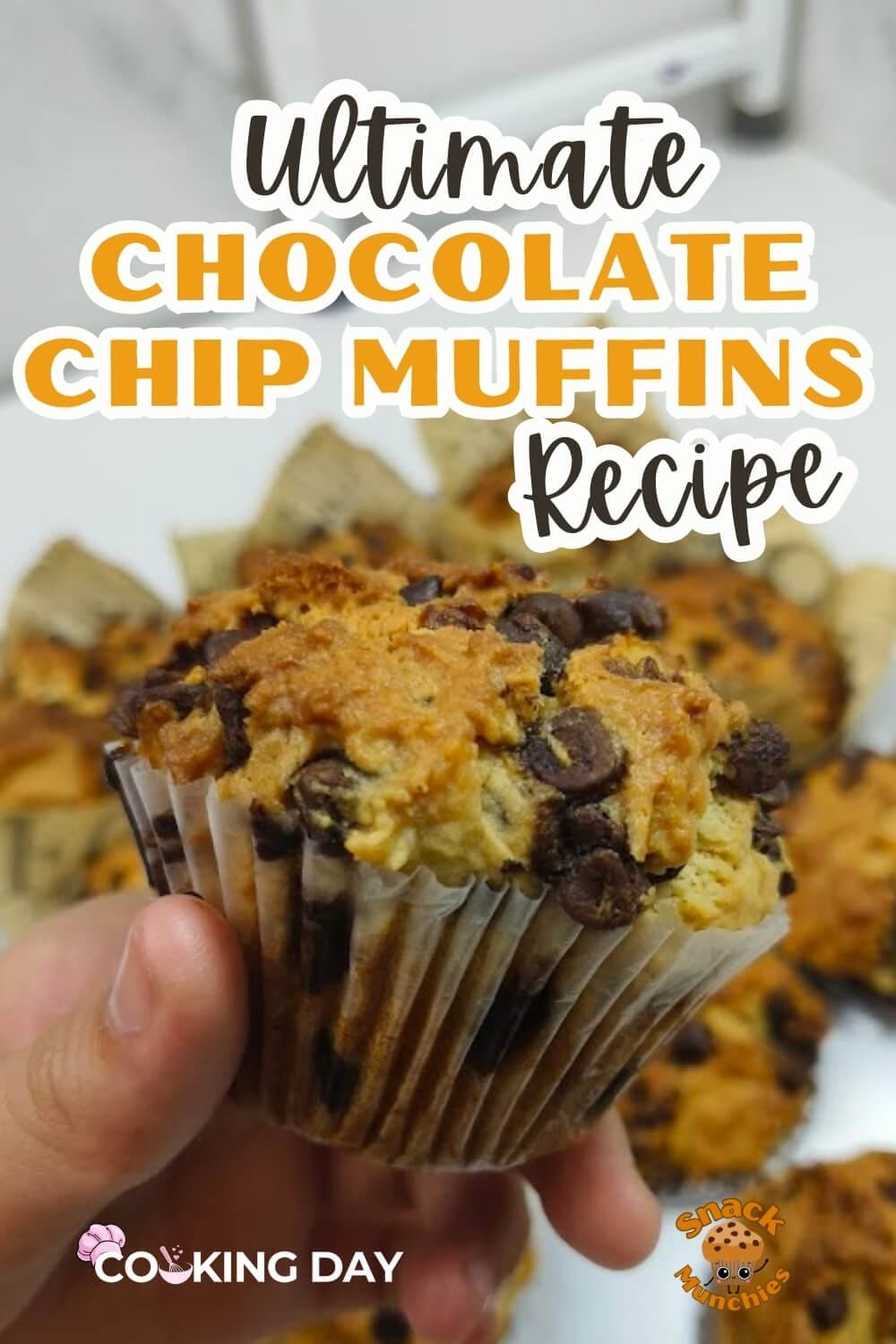 Chocolate Chip Muffins – Soft, Moist & Loaded With Chocolate! - Cooking Day