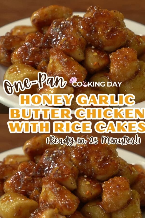 Best Honey Garlic Butter Chicken With Rice Cakes At Home - Cooking Day