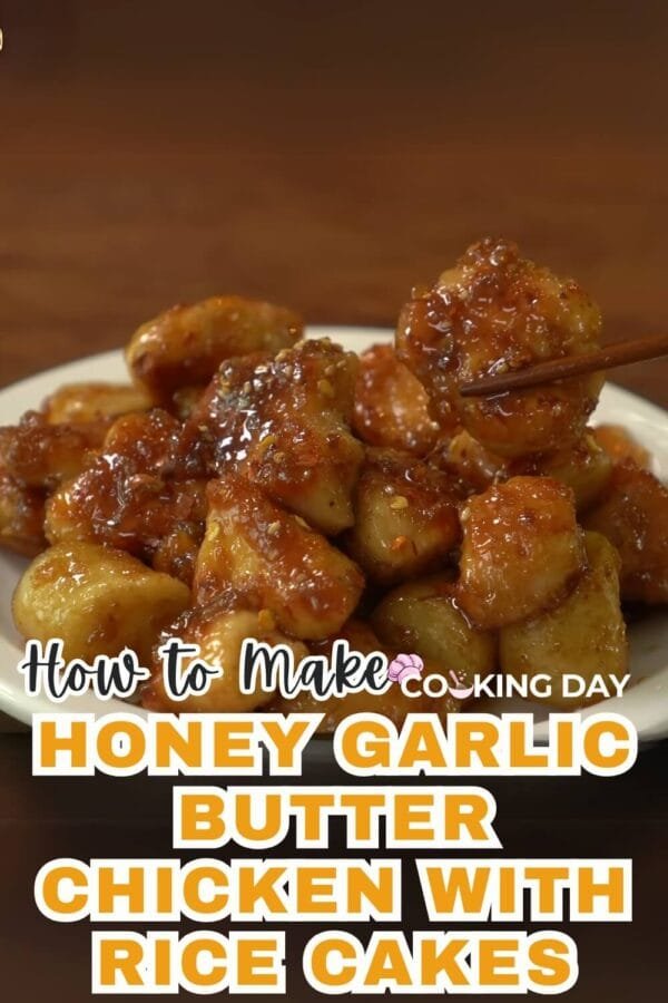 Best Honey Garlic Butter Chicken With Rice Cakes At Home - Cooking Day