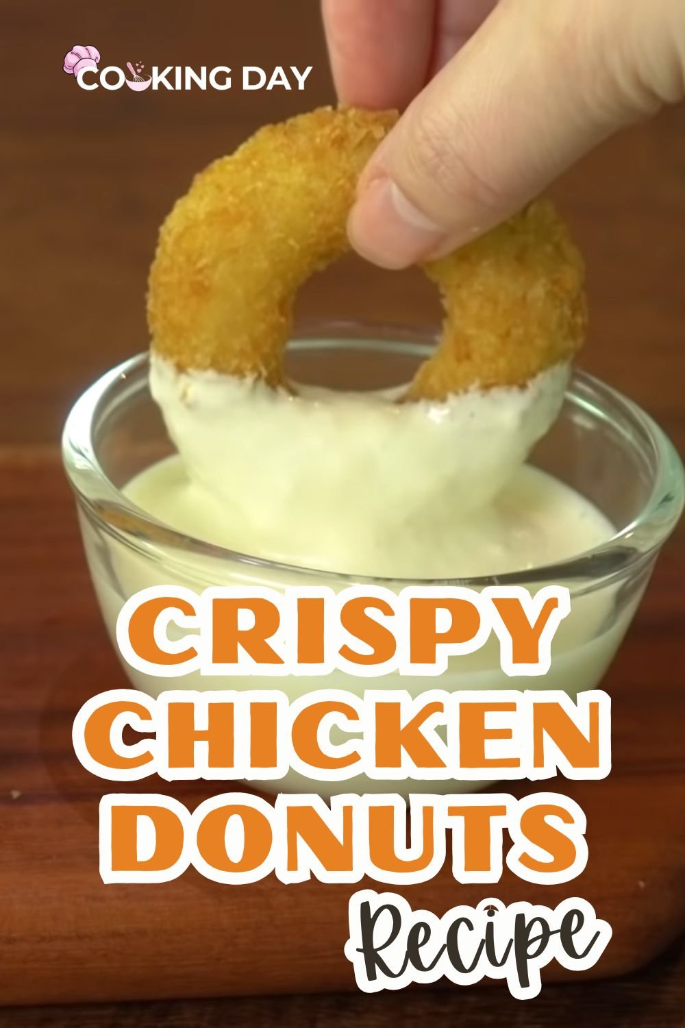 Chicken As A Donut? This Cheesy Crispy Chicken Donuts Changed The Game - Cooking Day