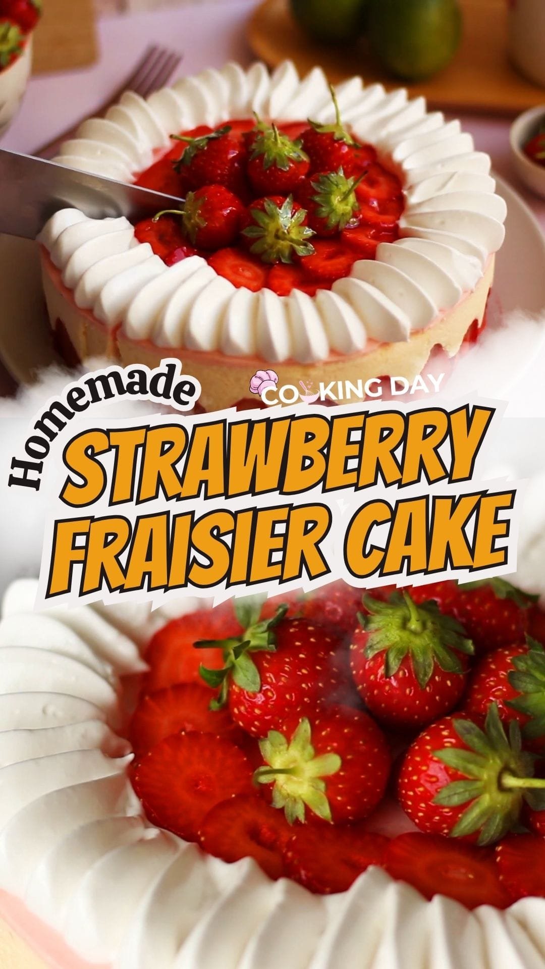 Homemade Strawberry Fraisier Cake – A French Showstopper You Can Make ...