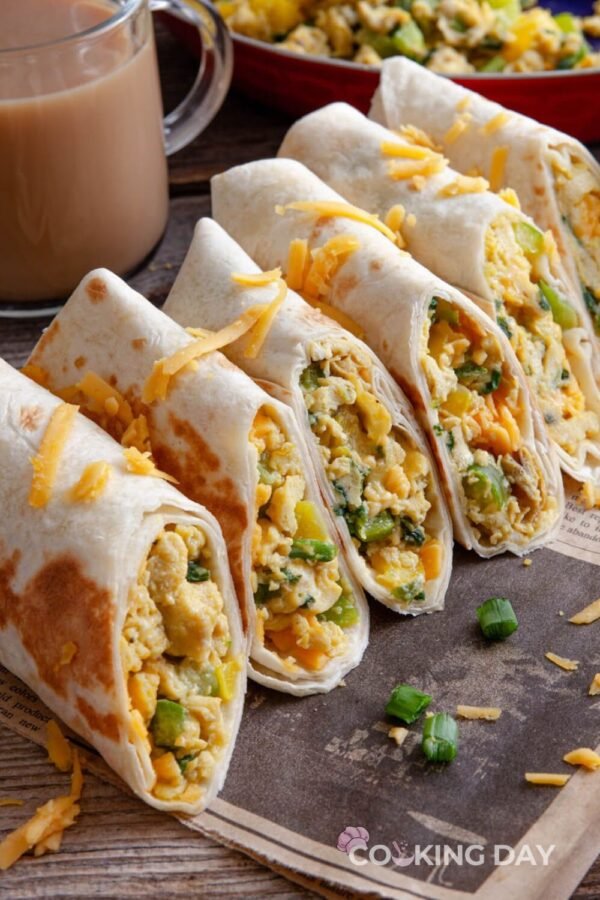 Quick & Flavorful Breakfast Burritos – Ready In 20 Minutes - Cooking Day